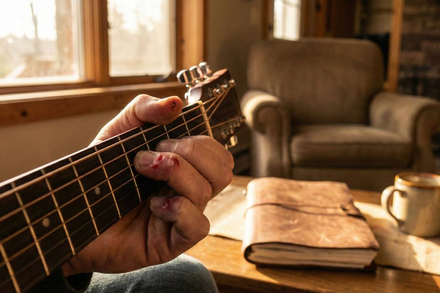 Guitar Finger Strength: 3 Exercises to Build Calluses (Without The Pai ...